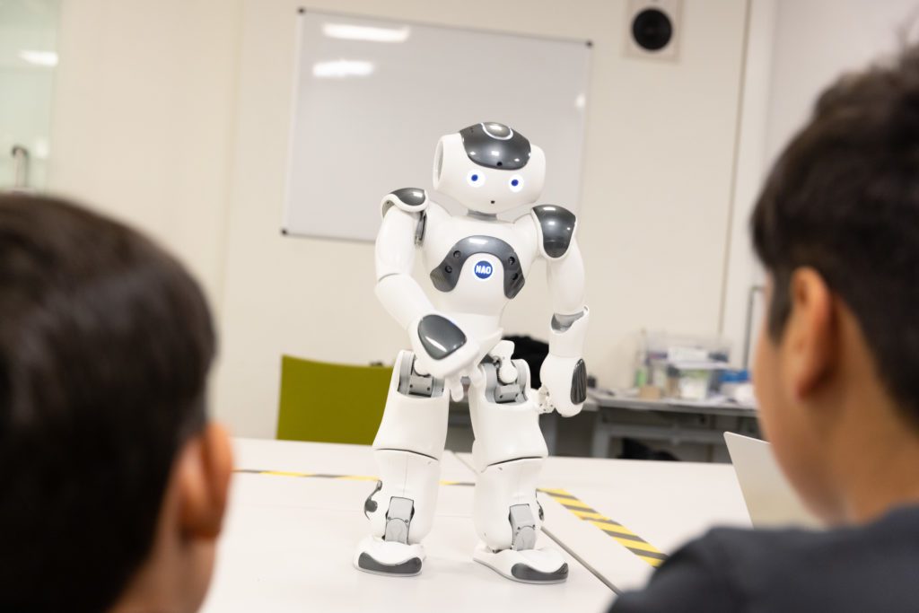 Coding for Kids London UK Humanoid Robotics with NAO robot